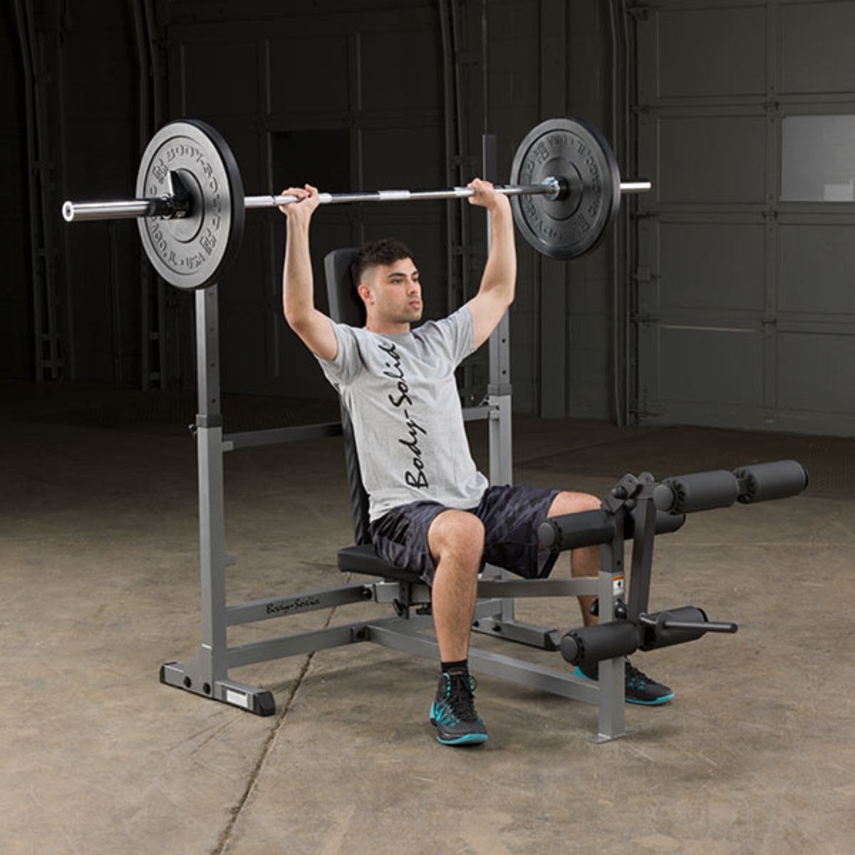 Body Solid Power Center Combo Bench GDIB46L — Home Gym Gurus